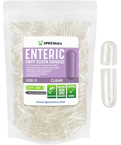 XPRS Nutra empty capsules for multivitamins