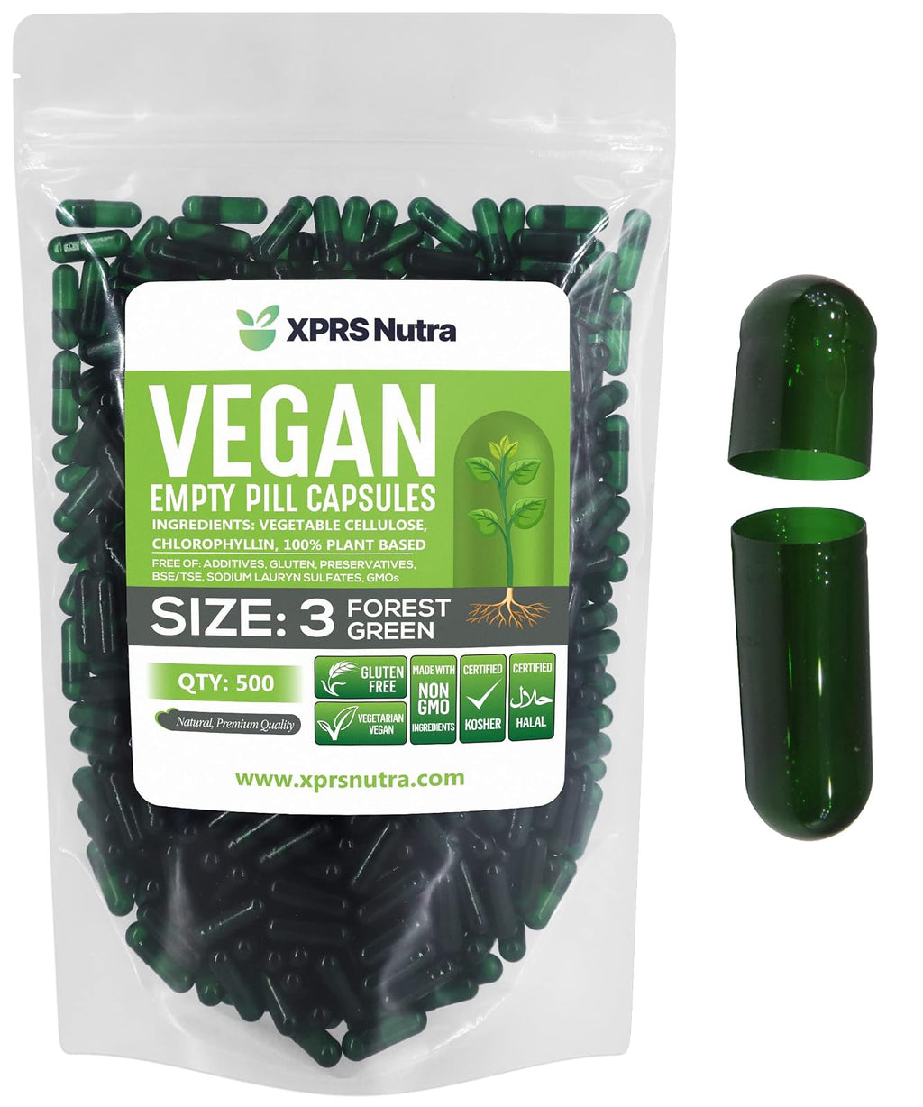 XPRS Nutra empty capsules for multivitamins