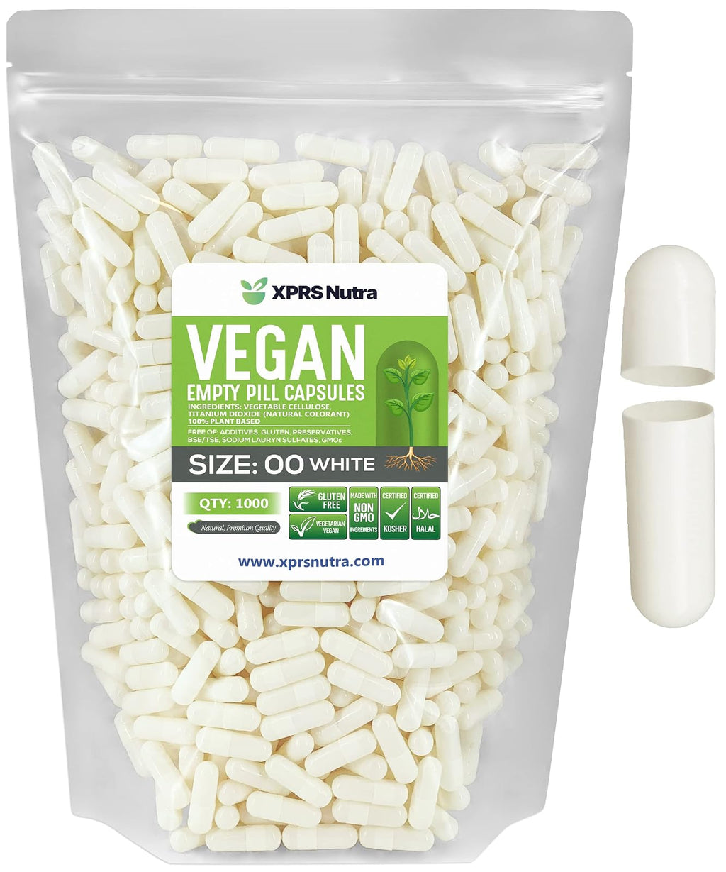 XPRS Nutra empty capsules for multivitamins