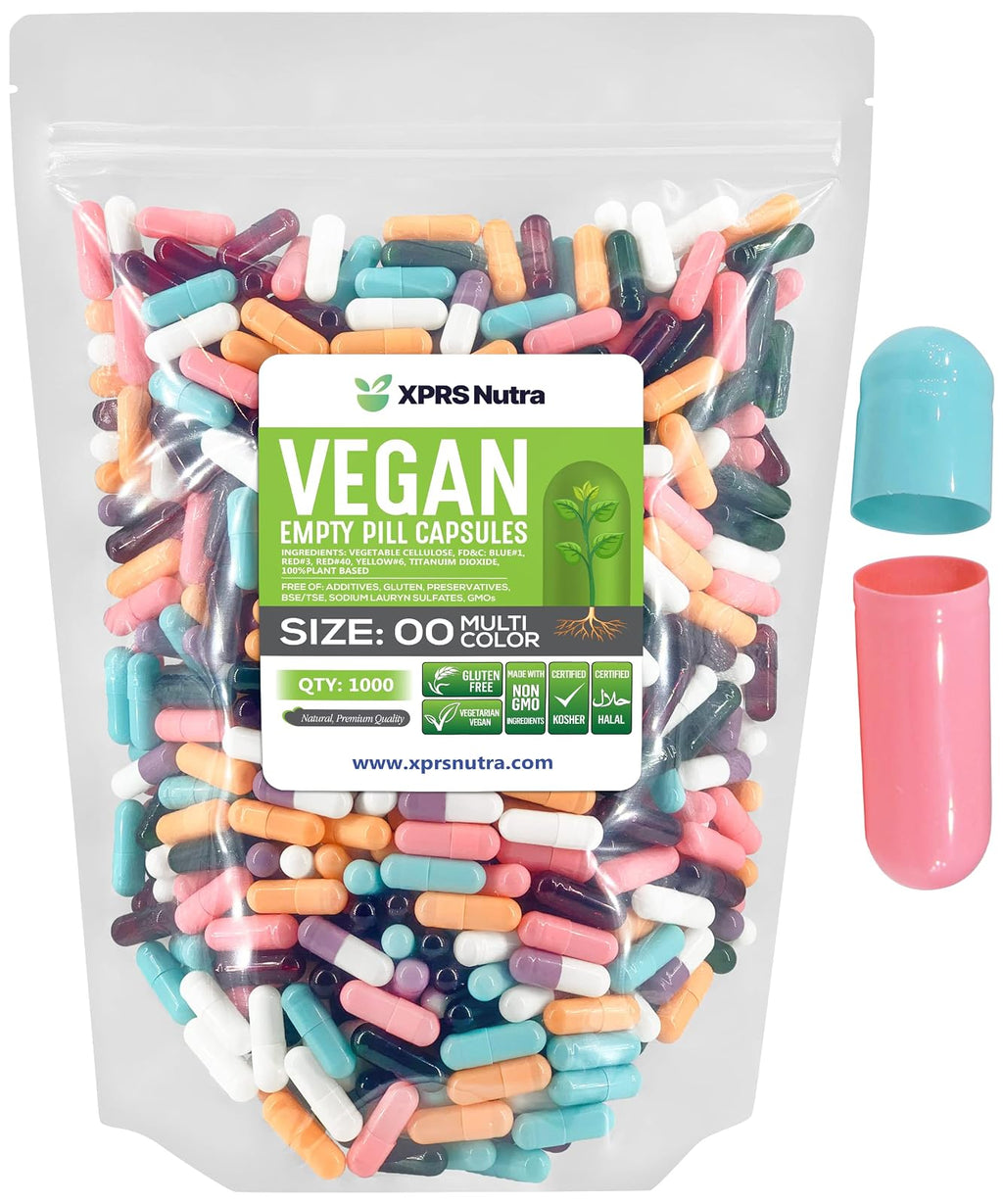 XPRS Nutra empty capsules for multivitamins