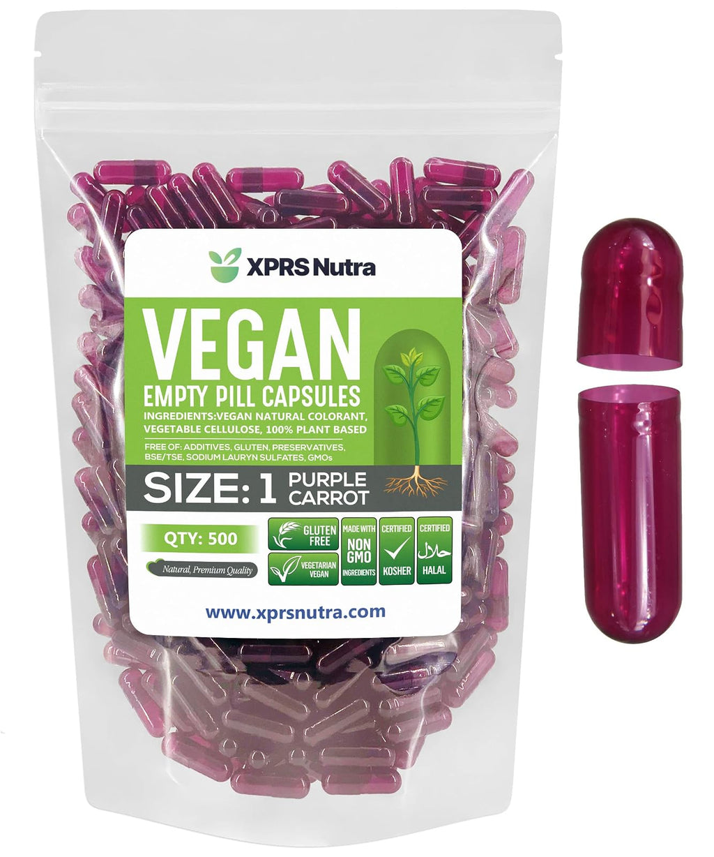 XPRS Nutra empty capsules for multivitamins