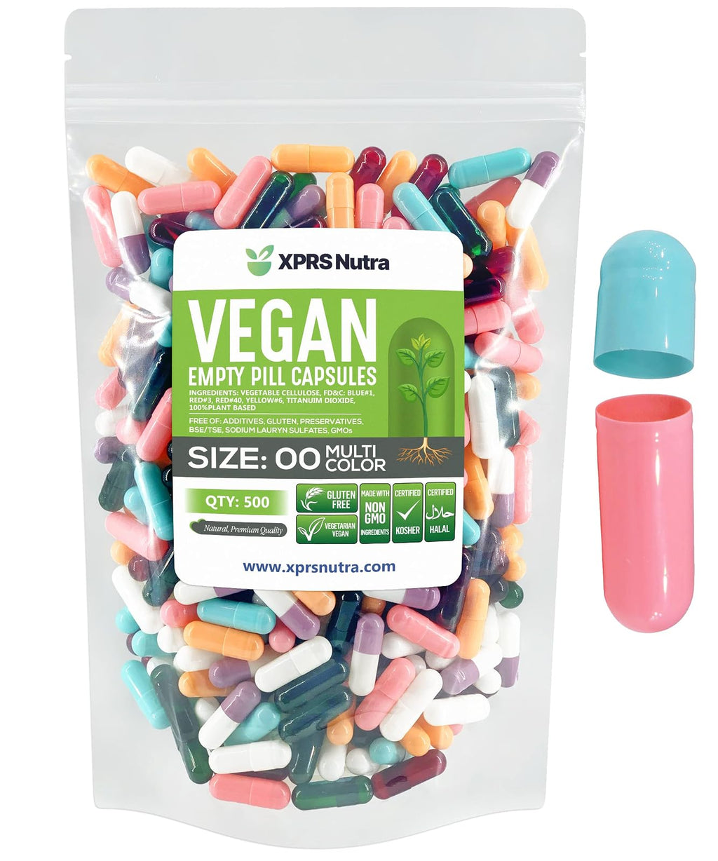 XPRS Nutra empty capsules for multivitamins