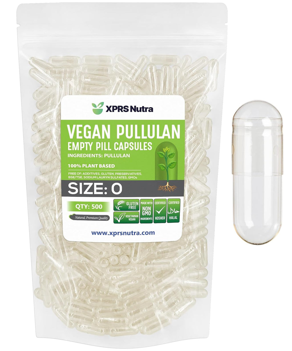 XPRS Nutra empty capsules for supplements