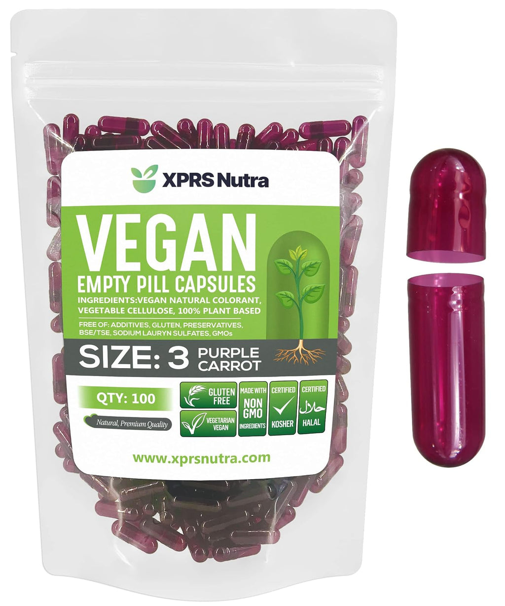 XPRS Nutra empty capsules for supplements