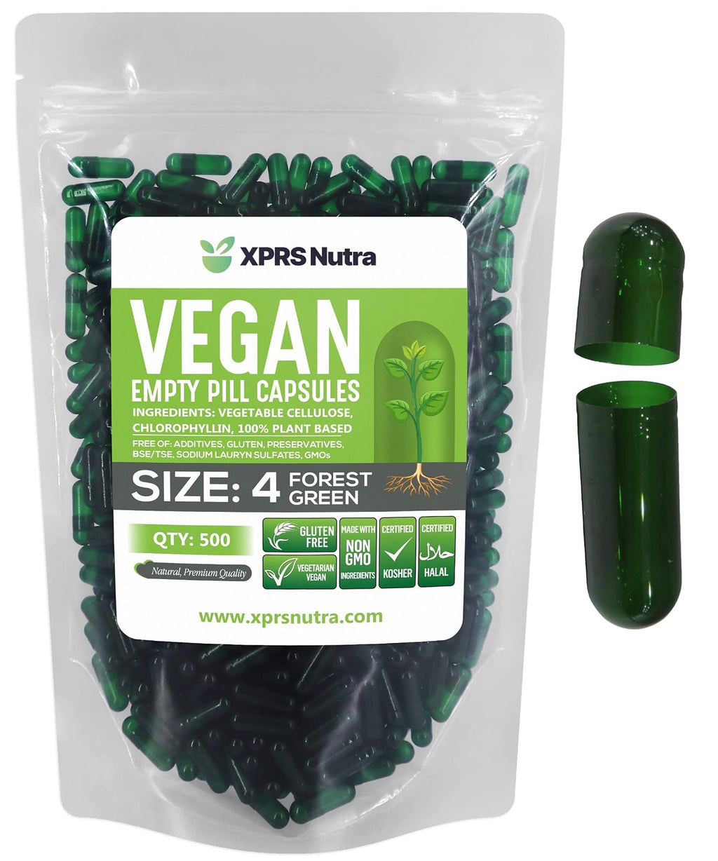 XPRS Nutra empty capsules for vitamins