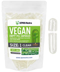 XPRS Nutra empty capsules for vitamins