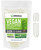 XPRS Nutra empty capsules for vitamins