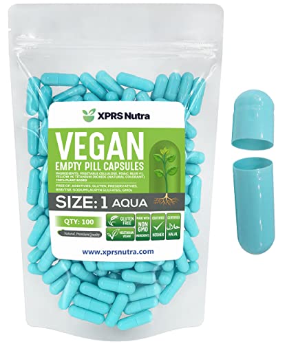 XPRS Nutra empty capsules for vitamins