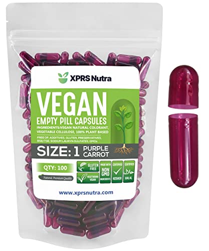 XPRS Nutra empty capsules for vitamins