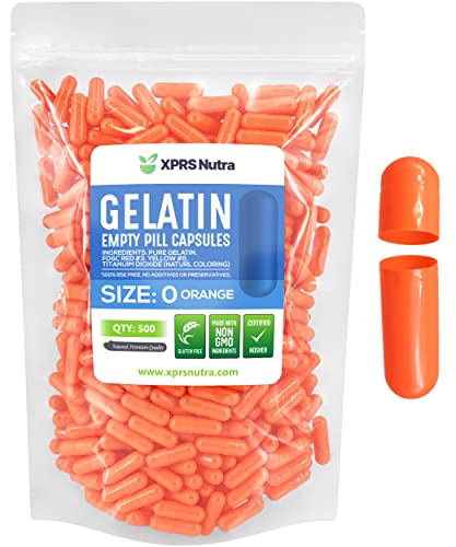 XPRS Nutra empty gelatin capsules