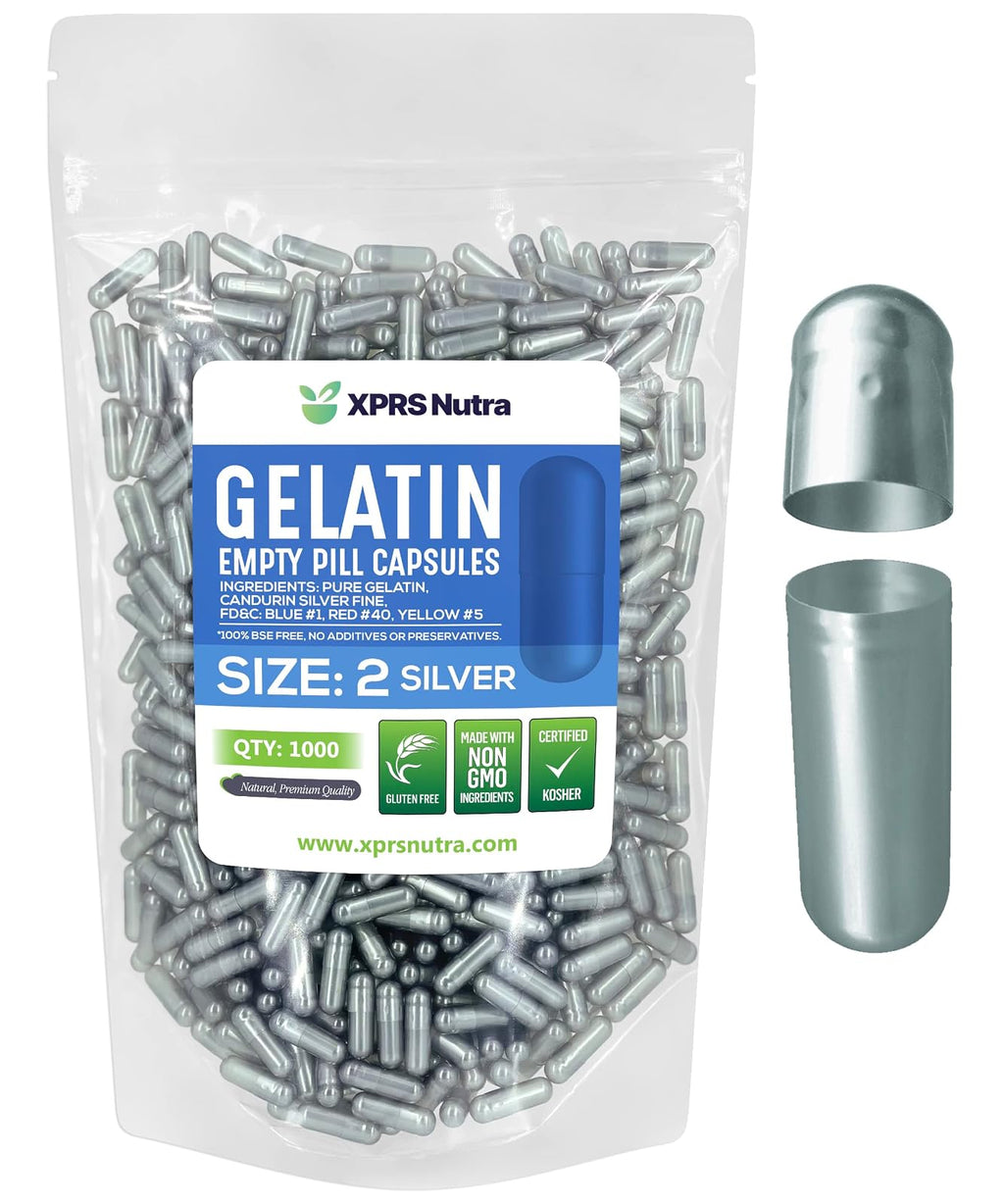 XPRS Nutra empty gelatin capsules