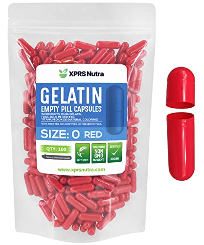 XPRS Nutra empty gelatin capsules