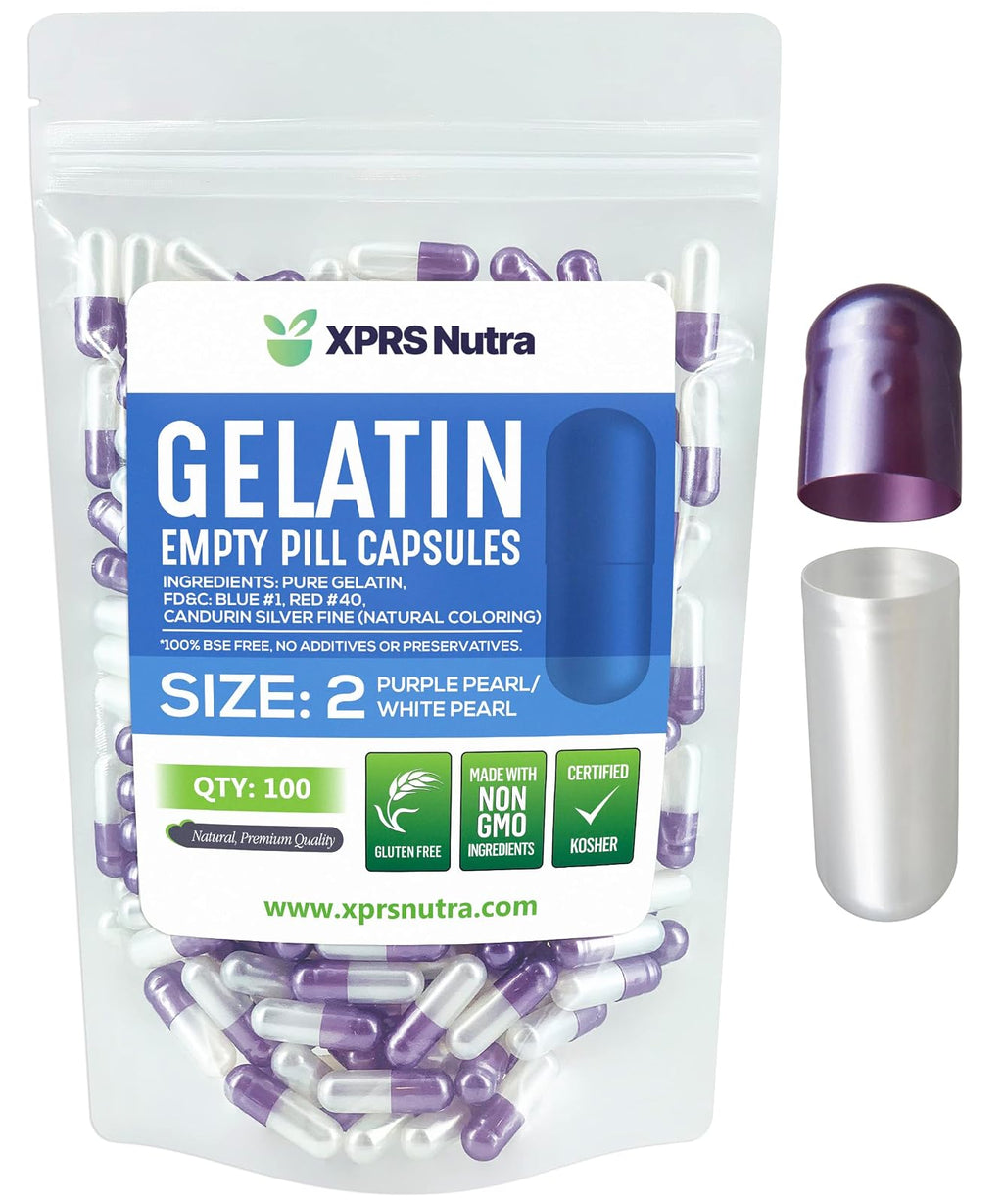 XPRS Nutra empty gelatin capsules