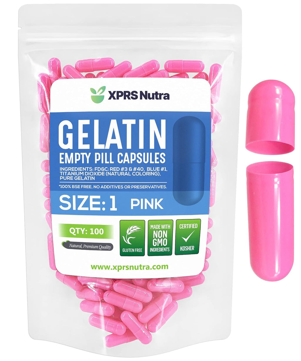 XPRS Nutra empty gelatin capsules