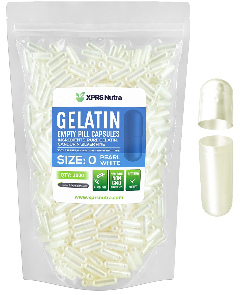 XPRS Nutra empty gelatin capsules