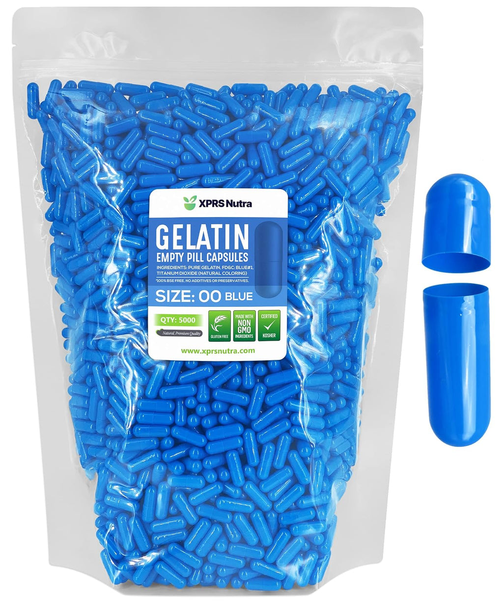 XPRS Nutra empty gelatin capsules