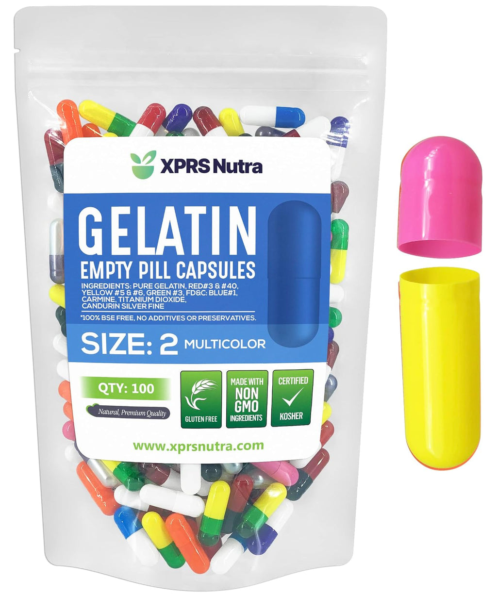 XPRS Nutra empty gelatin capsules