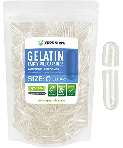 XPRS Nutra empty gelatin capsules