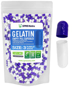 XPRS Nutra empty gelatin capsules