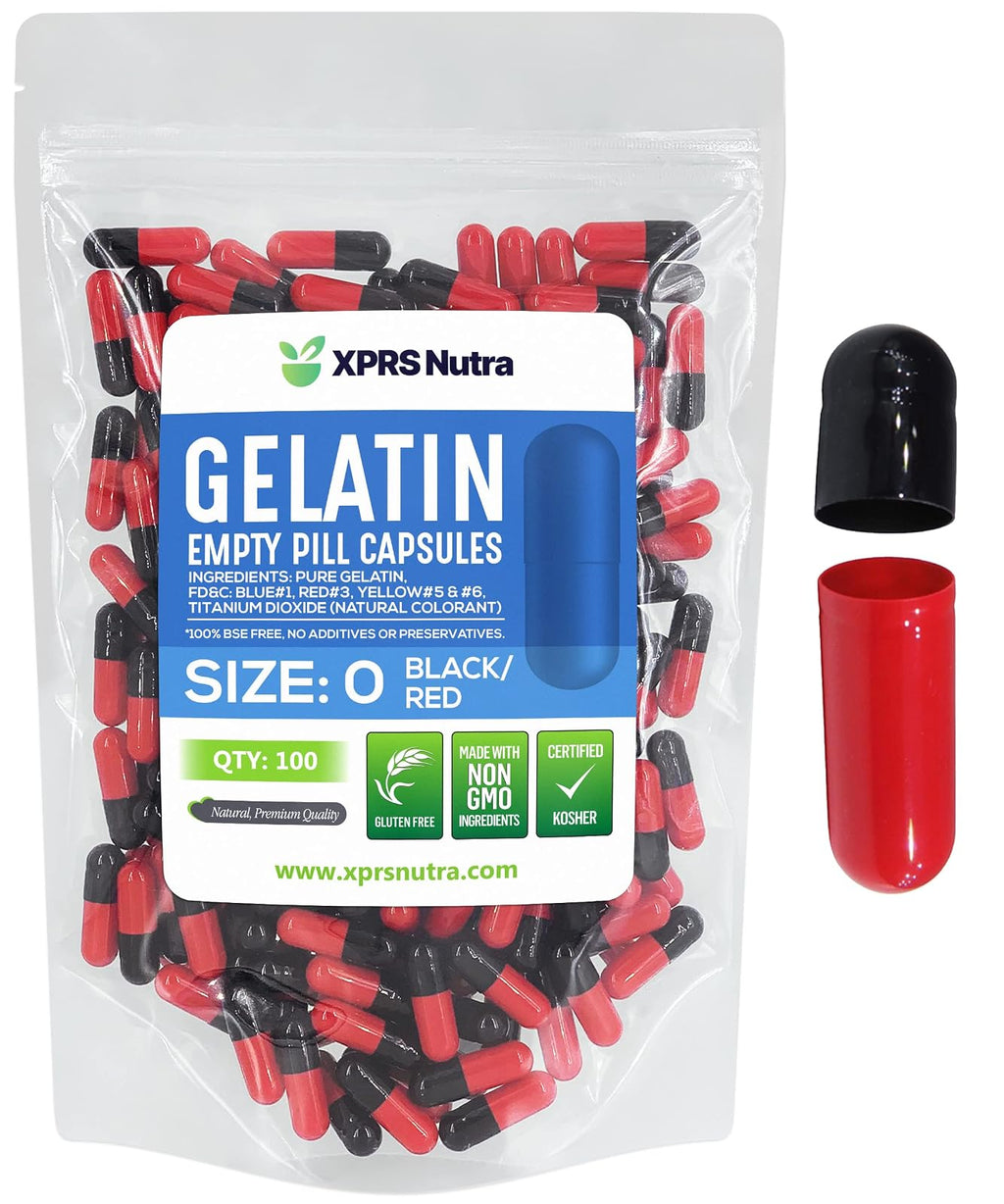 XPRS Nutra empty gelatin capsules