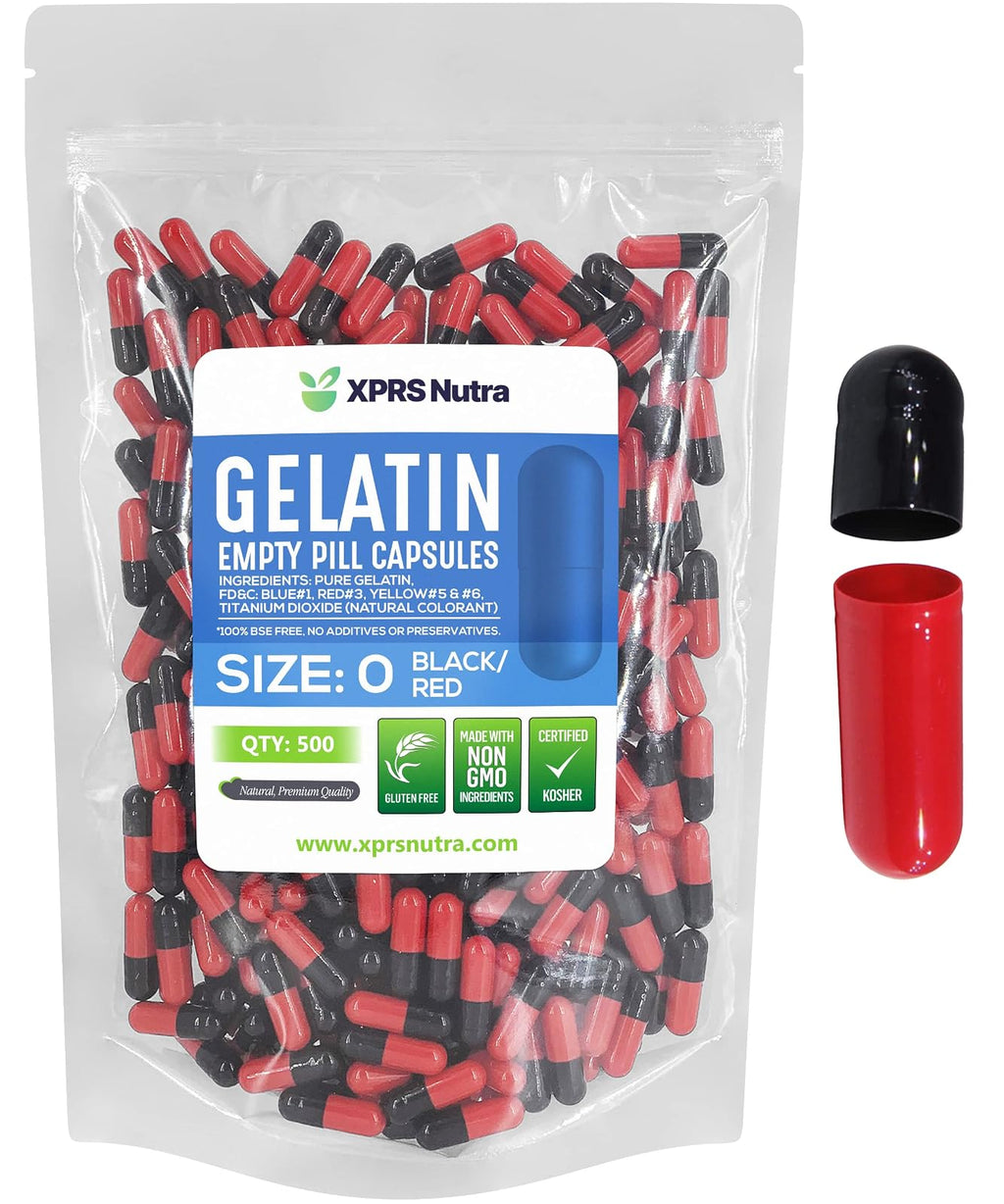XPRS Nutra empty gelatin capsules