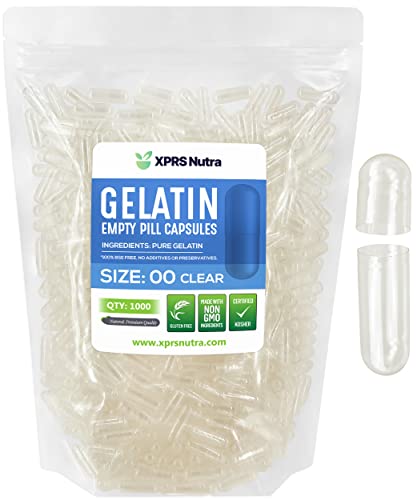 XPRS Nutra empty gelatin capsules