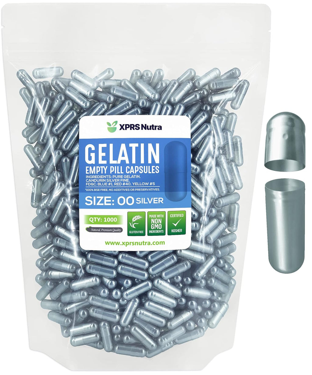 XPRS Nutra empty gelatin capsules