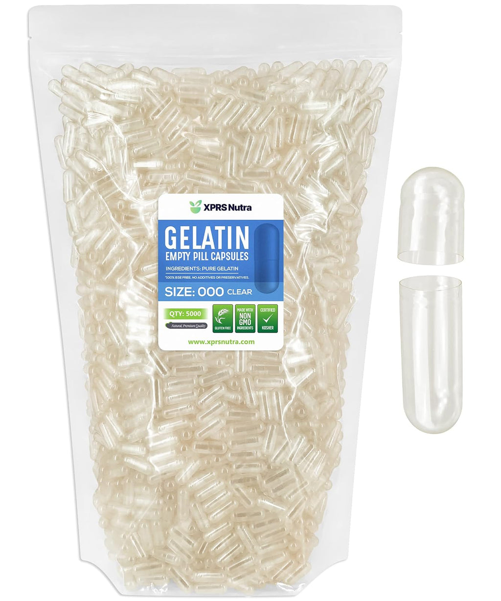 XPRS Nutra empty gelatin capsules