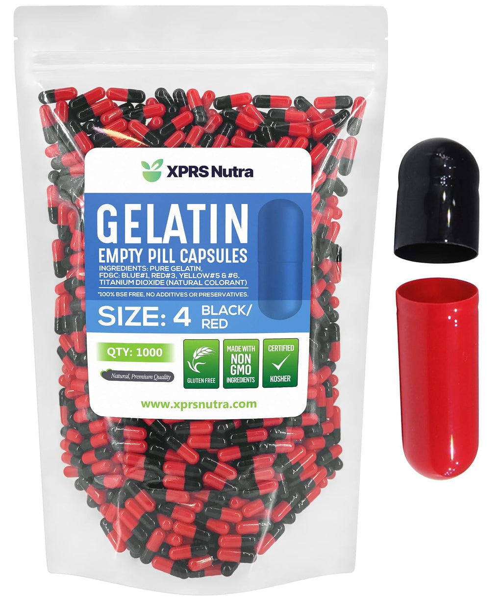 XPRS Nutra empty gelatin capsules