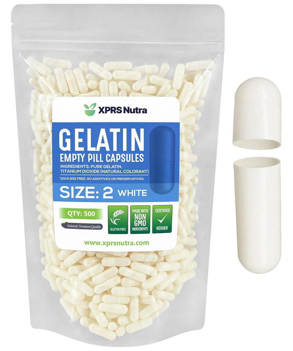 XPRS Nutra empty gelatin capsules