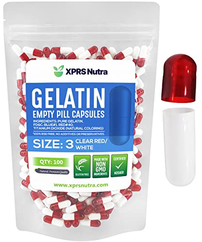 XPRS Nutra empty gelatin capsules