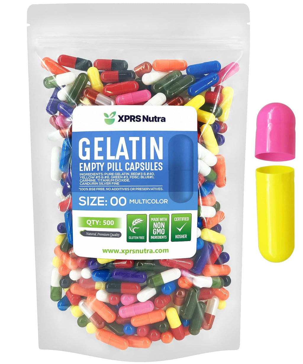 XPRS Nutra empty gelatin capsules