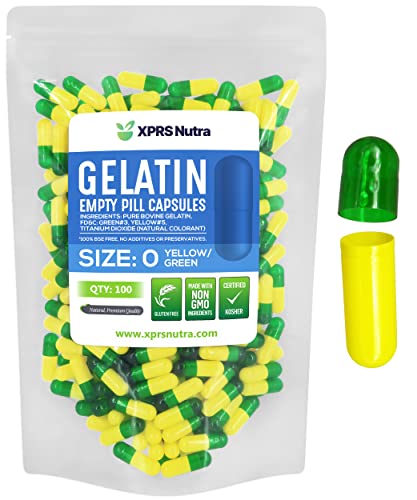 XPRS Nutra empty gelatin capsules