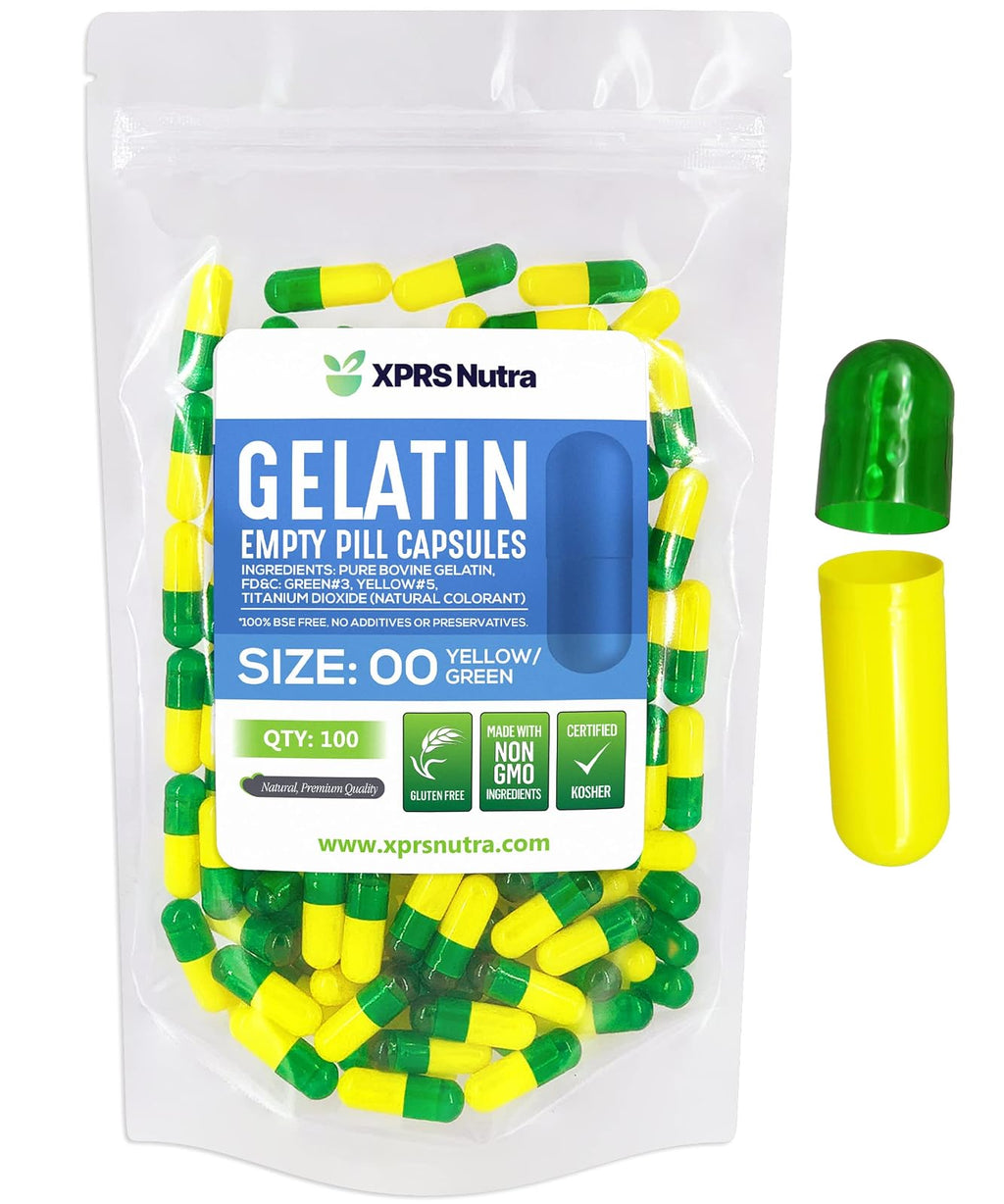 XPRS Nutra empty gelatin capsules