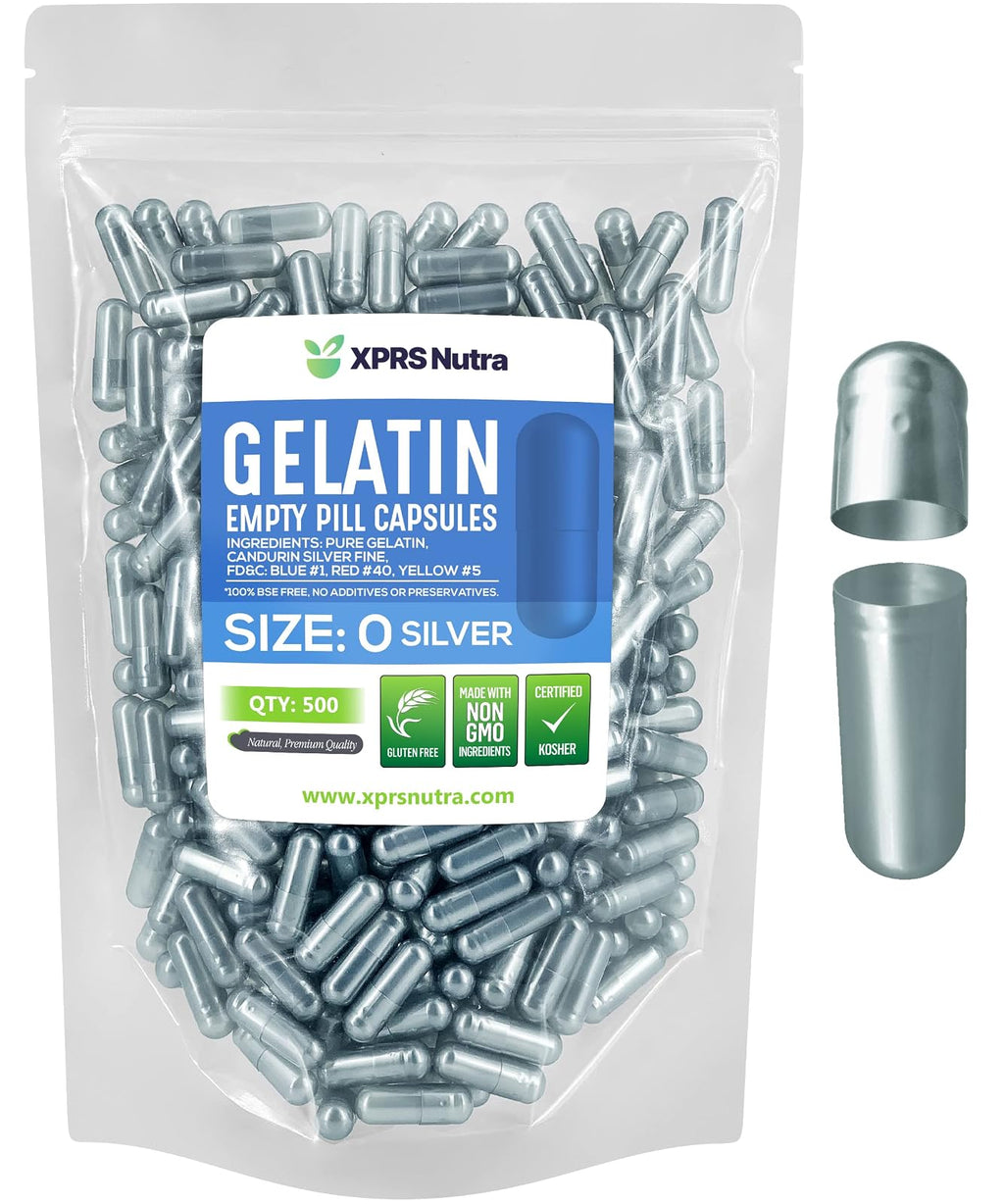 XPRS Nutra empty gelatin capsules
