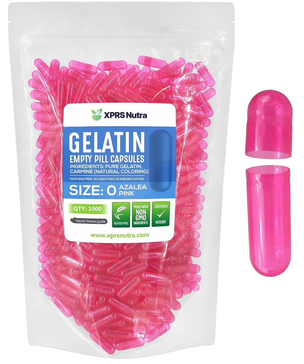 XPRS Nutra empty gelatin capsules