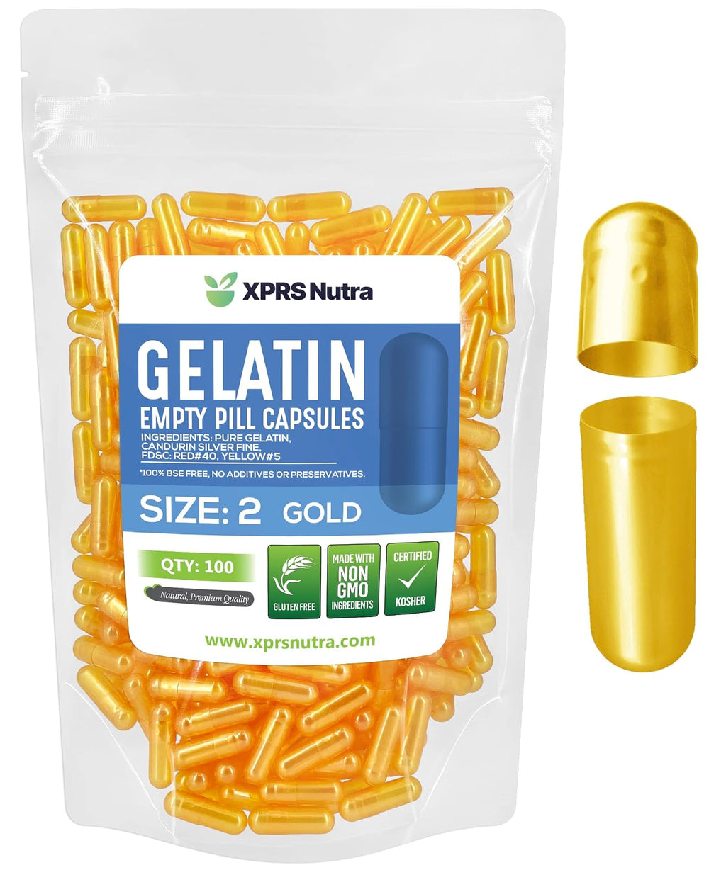 XPRS Nutra empty gelatin capsules