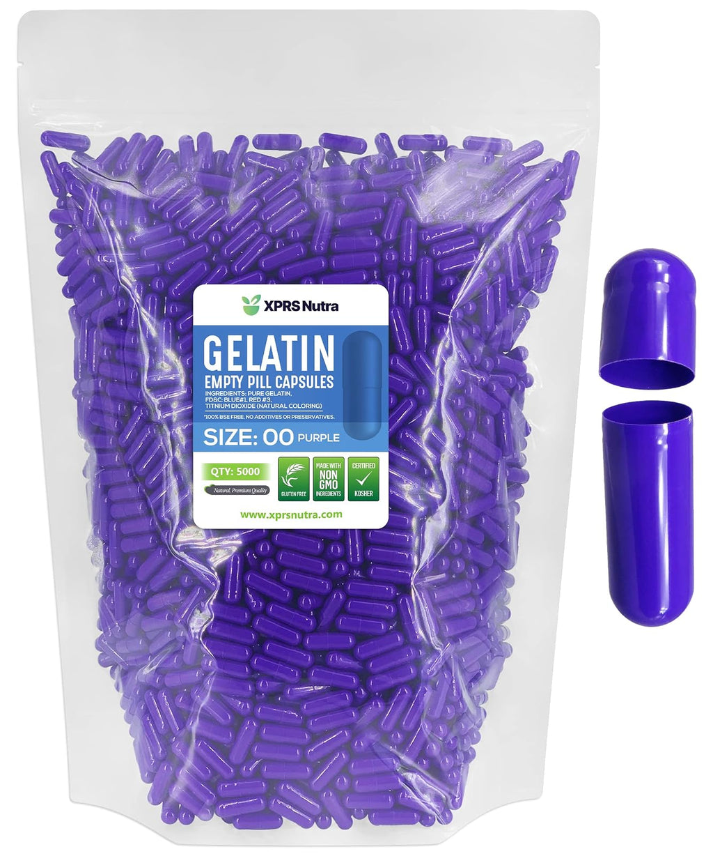XPRS Nutra empty gelatin capsules