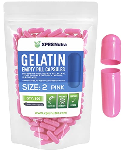 XPRS Nutra empty gelatin capsules