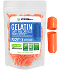 XPRS Nutra empty gelatin capsules