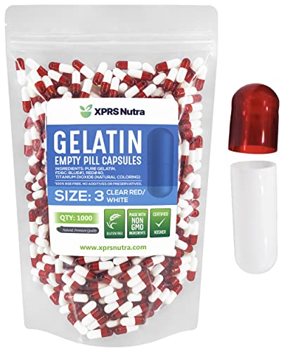 XPRS Nutra empty gelatin capsules