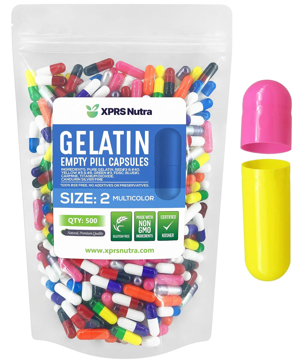 XPRS Nutra empty gelatin capsules