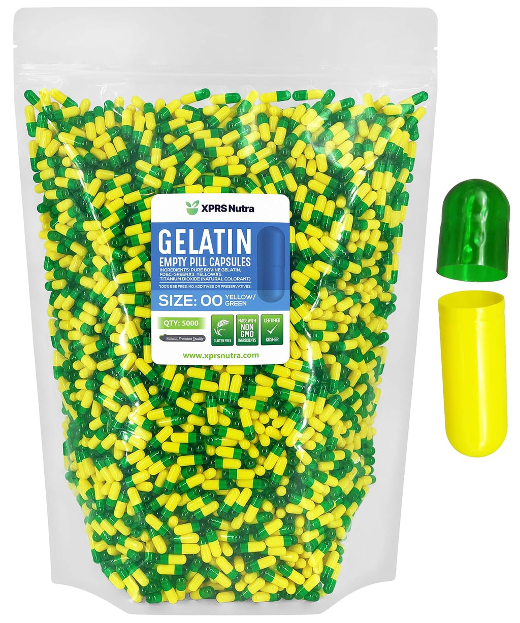 XPRS Nutra empty gelatin capsules
