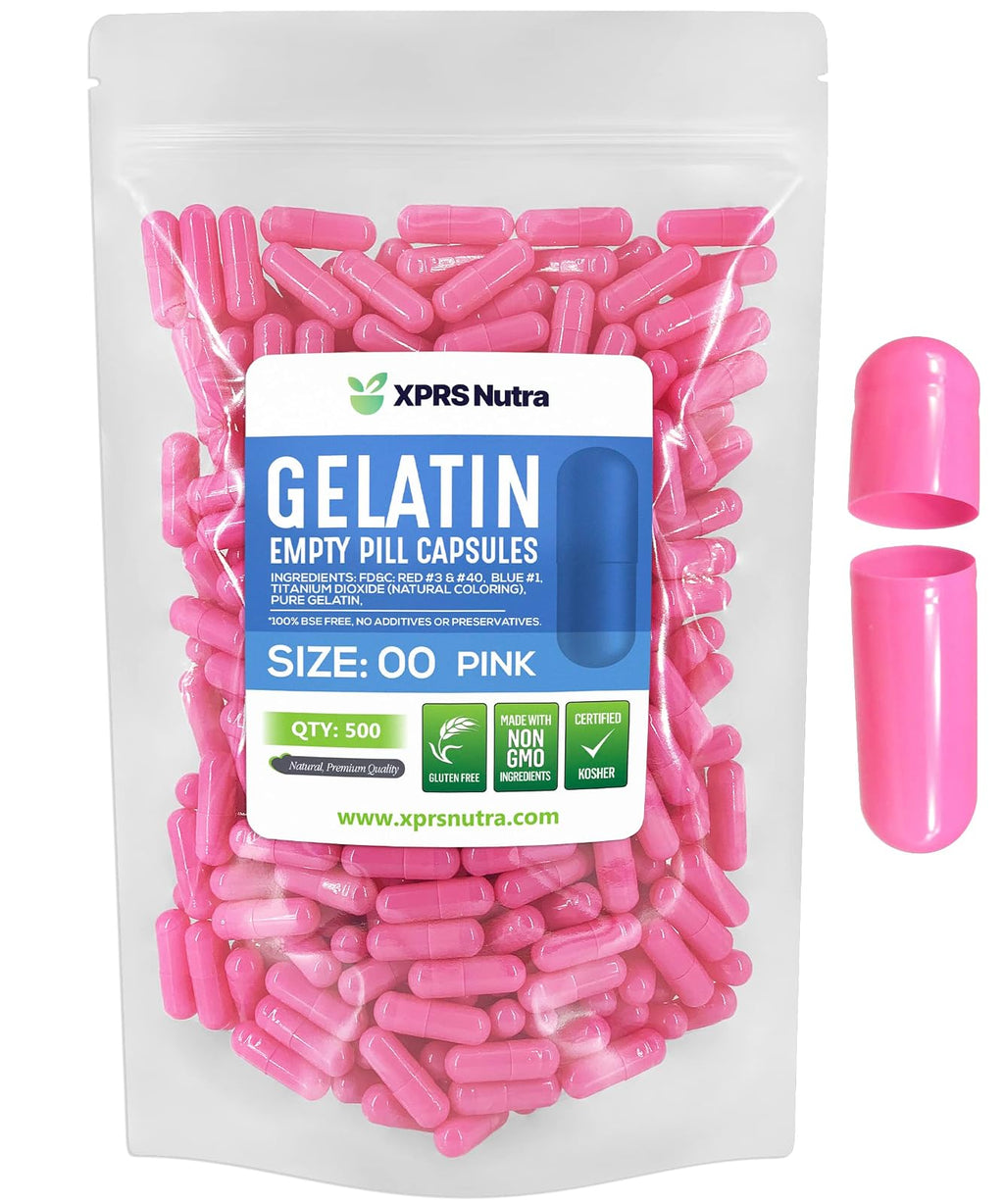 XPRS Nutra empty gelatin capsules