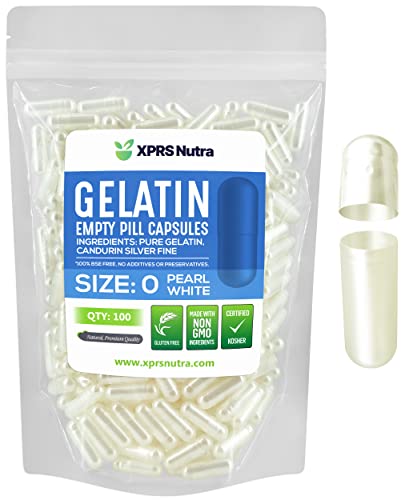 XPRS Nutra empty gelatin capsules