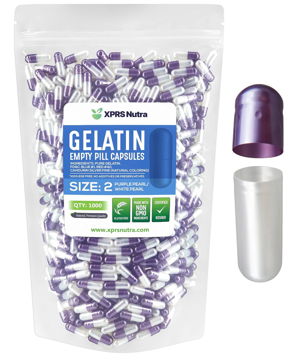 XPRS Nutra empty gelatin capsules