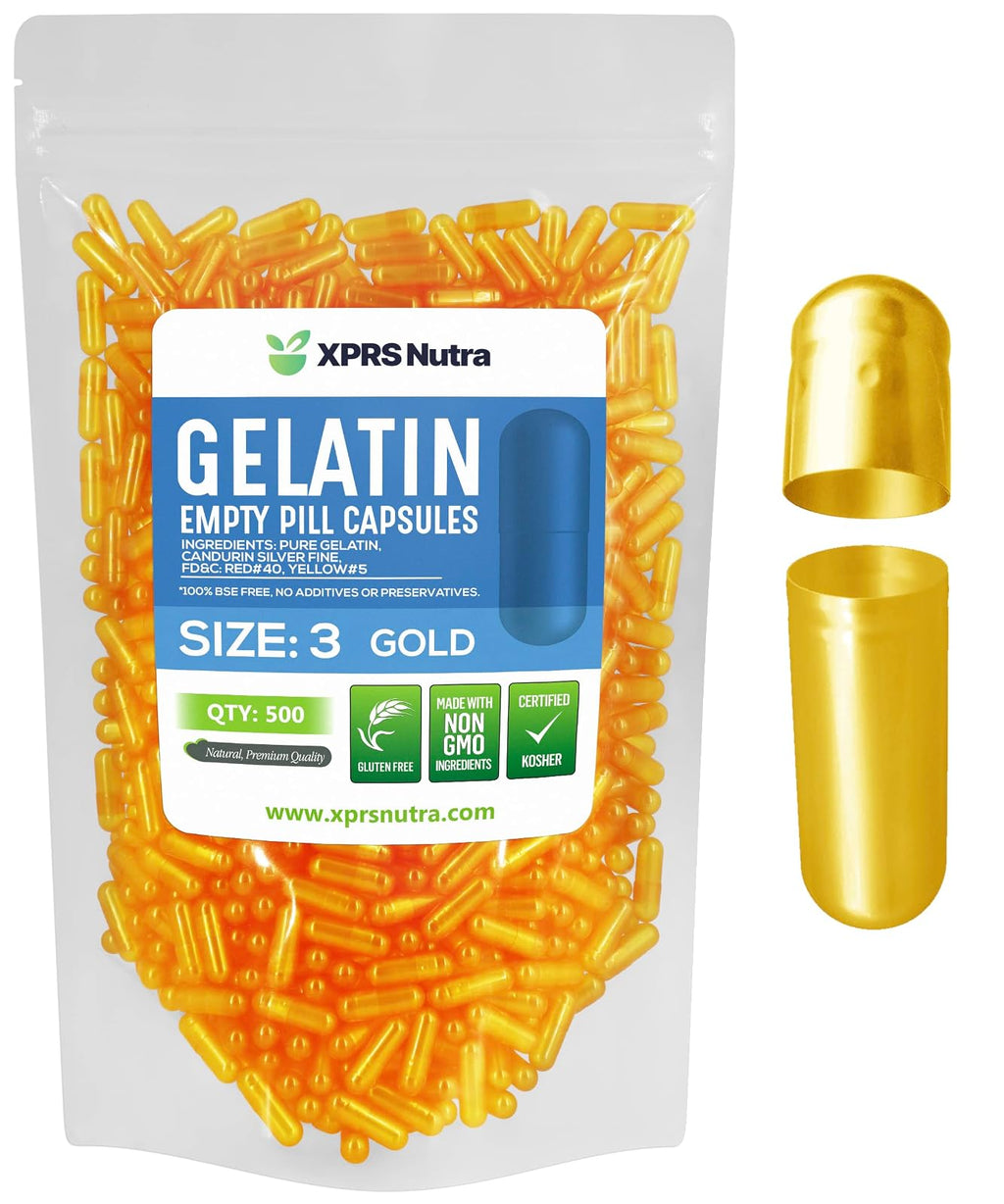 XPRS Nutra empty gelatin capsules