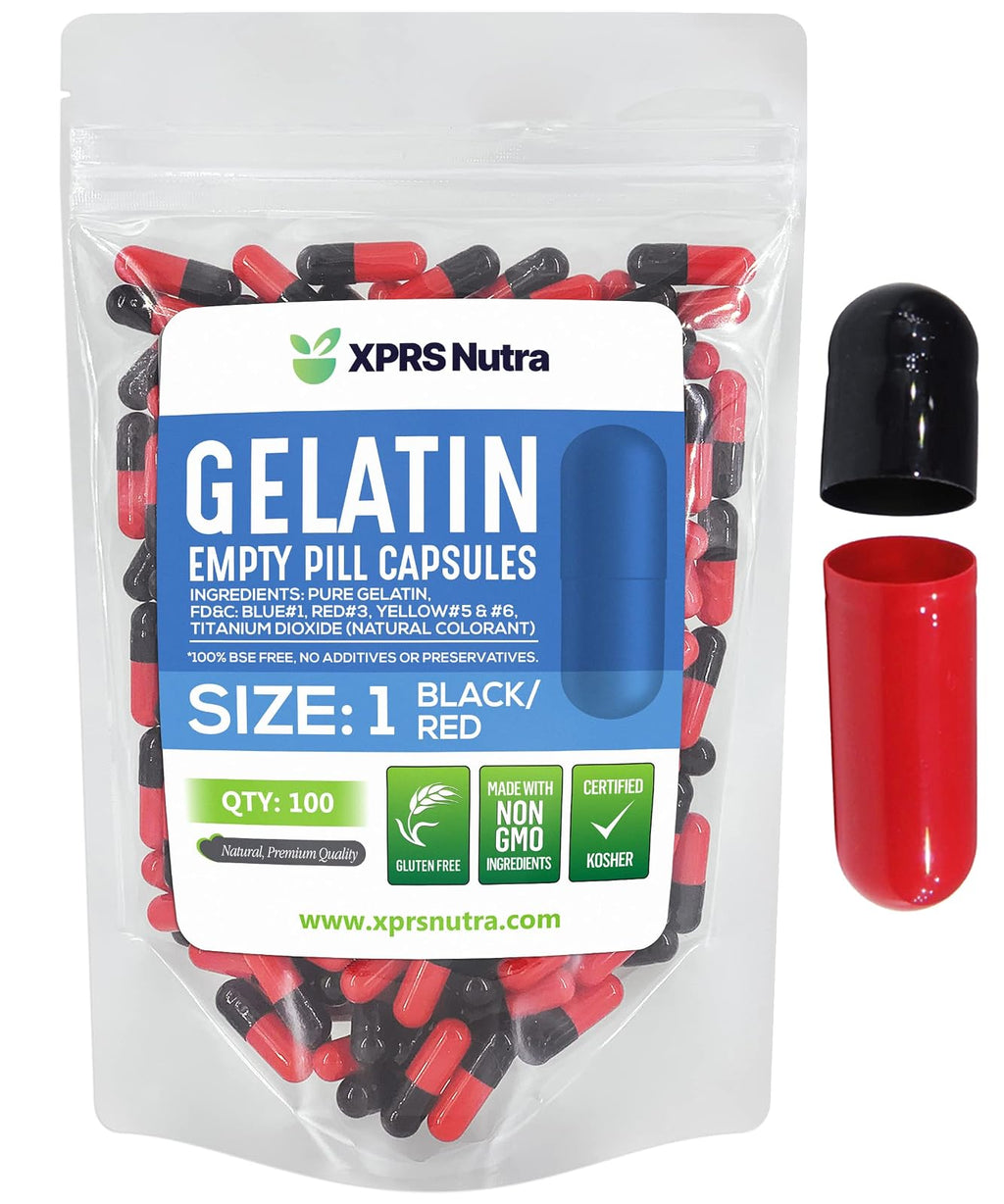 XPRS Nutra empty gelatin capsules