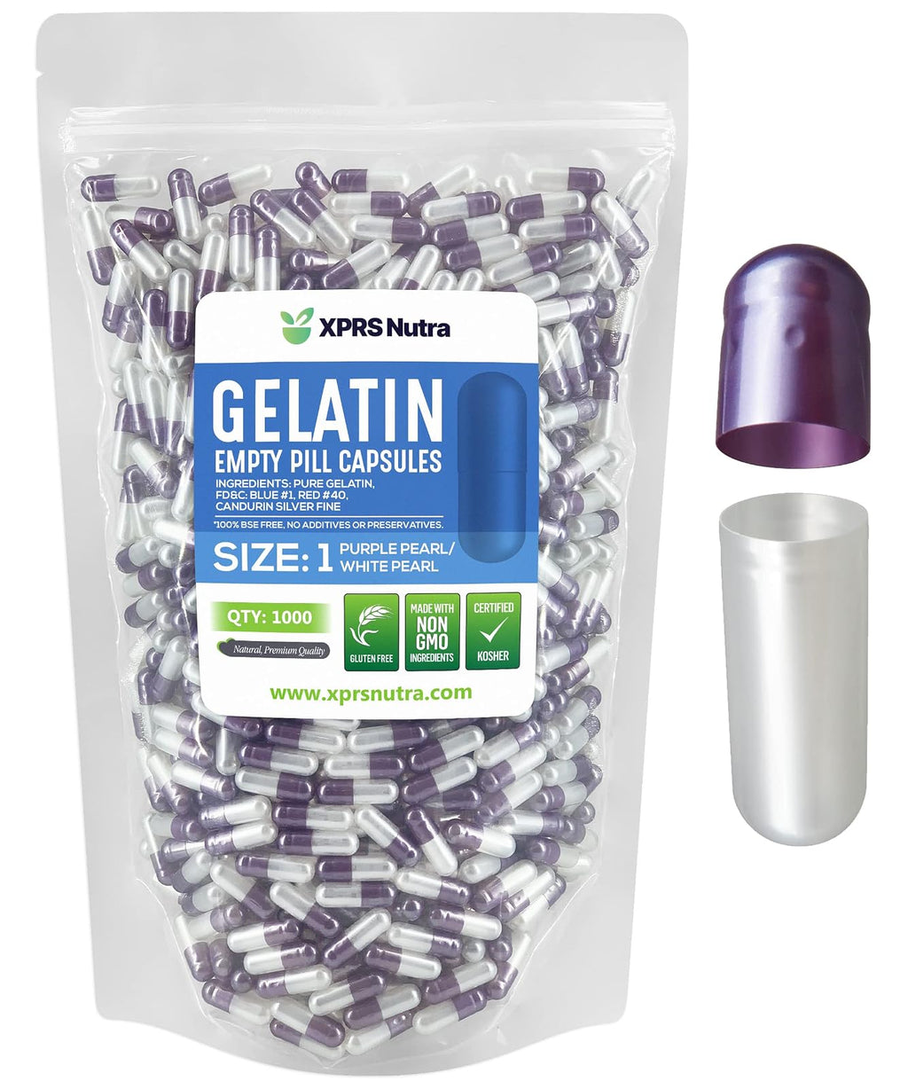 XPRS Nutra empty gelatin capsules