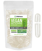 XPRS Nutra empty vegan capsules 000 size